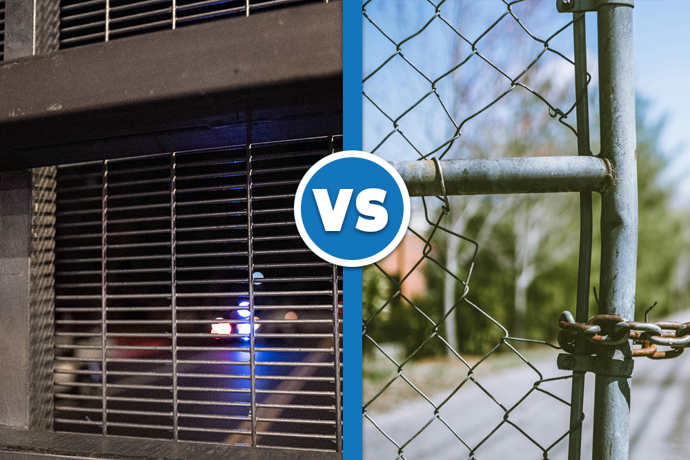 What Is A High Security Fence Compared To Chain Link Security Fence?